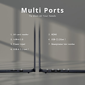 Lenovo 2022 IdeaPad 1 15.6" FHD Laptop, Intel Pentium Silver N6000 Processor, 12GB RAM, 256GB PCIe SSD, 720P HD Webcam, Dolby Audio, 1 Year Office, Blue, Win 11 S, 32GB Snowbell USB Card