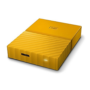 WD 2TB Yellow My Passport Portable External Hard Drive - USB 3.0 - WDBS4B0020BYL-WESN