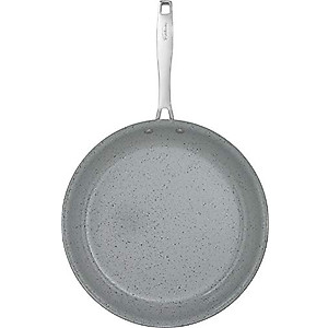 Trudeau Pure Ceramic Frying Pan, 12-Inch, Grey