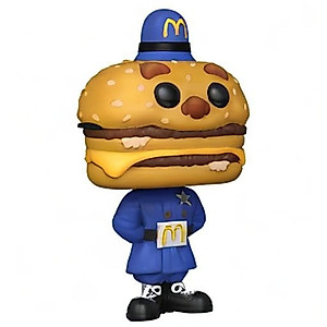 Funko Pop! Ad Icons: McDonald's - Officer Big Mac Bundle with 1 PopShield Pop Box Protector