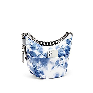 TUMI Voyageur Davenay Crossbody- Crossbody Bag for Everyday & Travel - Premium Crossbody Purse - Blue Tie Dye