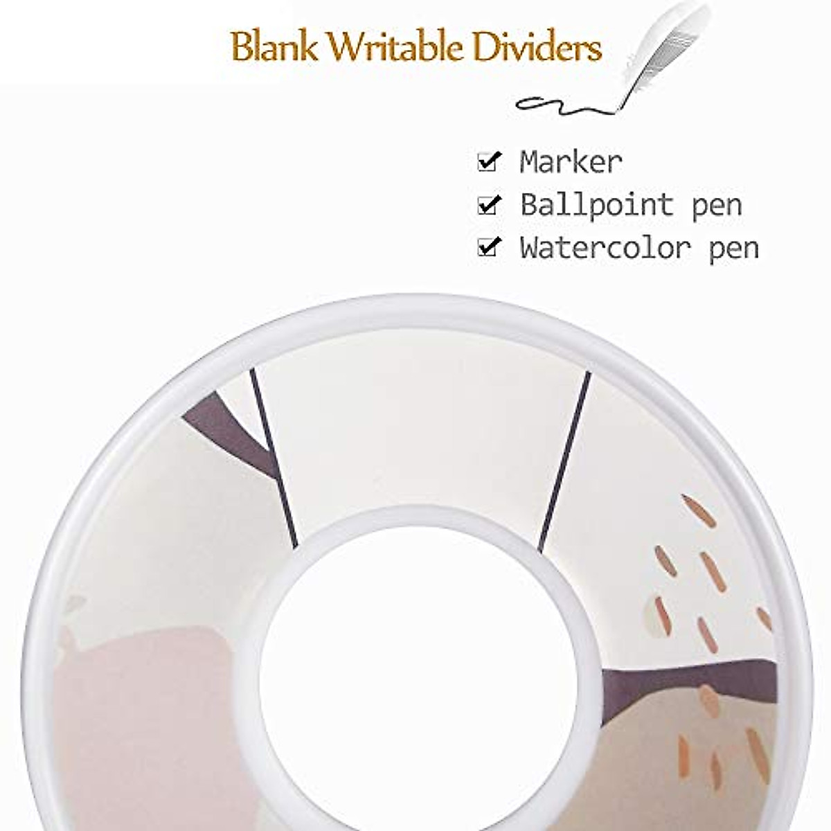 Baby Closet Size Dividers, Modern Graffiti pattern Unisex Nursery Closet Dividers, Closet Organizer, Nursery Decor & Baby Gift (Red)