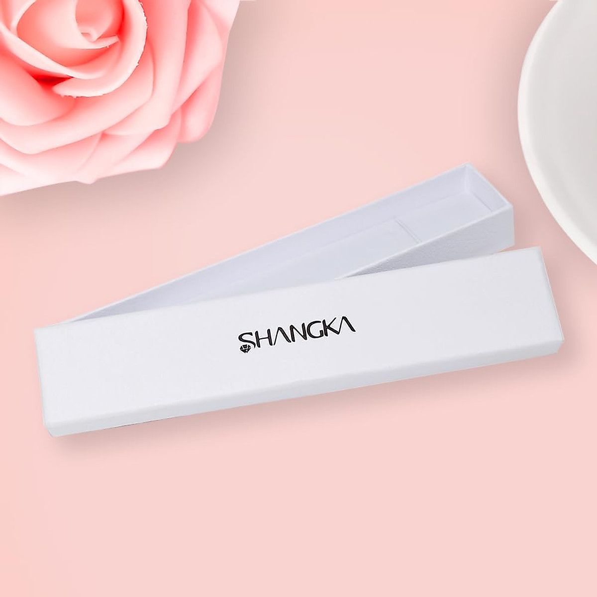 925 Sterling Silver Princess Cut Tennis Bracelet 18K Women’s Bracelet CZ Wedding Chains Bridal bracelet for Women 4mm Sparking Cubic Zirconia Stone