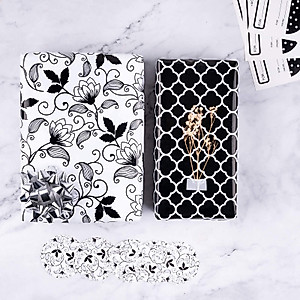 MAYPLUSS Wrapping Paper Roll - Mini Roll - 17 inch X 120 inch Per roll - 3 Different Easter Design - Pink/blue/yellow (42.3 sq.ft.ttl)