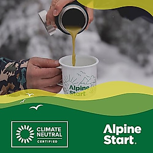 Alpine Start Premium Instant Coffee, Medium Roast Coffee, Original Blend Arabica Coffee, Dairy, Soy & Gluten Free, 8 count, 0.74 oz (Pack of 1)
