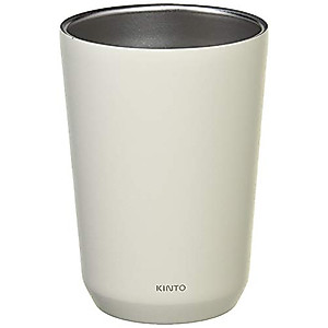 Kinto 20271 To-Go Tumbler, 12.2 fl oz (360 ml), White