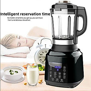 Blender for Kitchen, Nut Milk Maker Machine,Smoothie Maker,Food Processor, Baby Food Blender,Juicer,Professional-Grade, with Heating Function and Timer 1200W for Shakes and Smoothies, Crushing Ice,Soup, Fish, Fruit and Vegetable Juice, Baby Food, Soybean