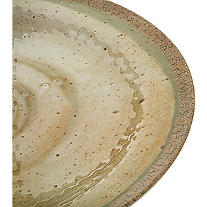 CFS GA5500670 Gathering Melamine Large Round Platter, 18", Adobe (1 Platter)
