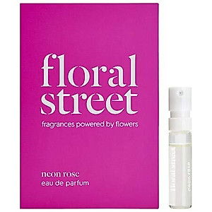 Floral Street Neon Rose Eau de Parfum Sample Card, 0.05 fl oz / 1.5 ml