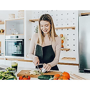 ASETY Kitchen Knife Professional Chef Knife Set 3 Piece, Ultra Sharp German Stainless Steel Knife and Finger Guard, Ergonomic Handle Knives for Kitchen NSF Food-Safe, Gifts for Women I Men