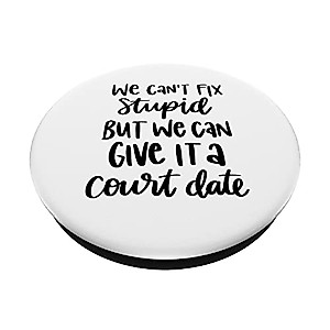 Funny Law Student Paralegal and Lawyer PopSockets Swappable PopGrip