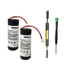 Estry 2 Pcs LIS1441 LIP1450 Battery Replacement for PS3 Move, 3, Move Motion Controller, 4, CECH-ZCM1E, CECH-ZCM1U