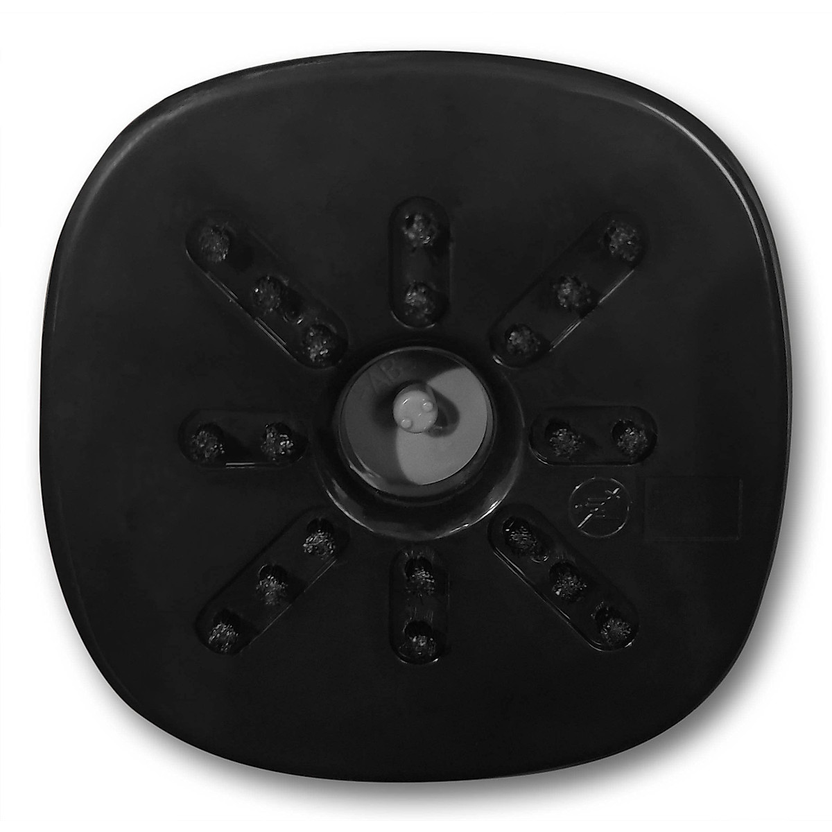 Zeliux VacGroom Grooming Vacuum Cleaner for Men - Portable USB Rechargeable Stubble Bathroom Sink Cleaner with Post-Trimming Beard Hair Suction