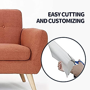 MILIFUN Cat Scratch Tape, Cat Tape for Furniture, Double Sided Tape for Cats, Cat Anti Scratch for Furniture (10Pack XL 14”L 11”W)