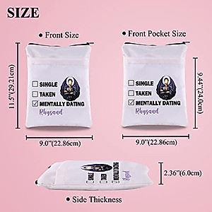 G2TUP A Court of Thorns and Roses Gift Single Taken Mentally Dating Rhysand Book Sleeve ACOTAR Fan Book Covers Sarah J Maas Fan Zipper Book Protector (Mentally Dating Rhysand BS)