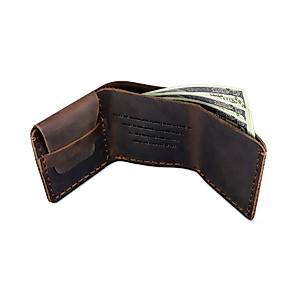 VIILOCK Pull-up Leather Wallet for The Secret Life of Walter Mitty Handmade Wallet