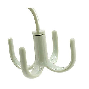 WOIWO 4 PCS Creative Rotary Gook Four-Claw Multi-Function Hook Nail Free Plastic Tie Hook for Storage and Hanging