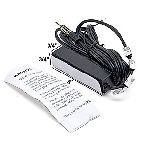 Krator Hidden Antenna AM FM Radio Universal Amplified Kit Compatible with Chevy Impala K5 Blazer Lumina Malibu Monte Carlo
