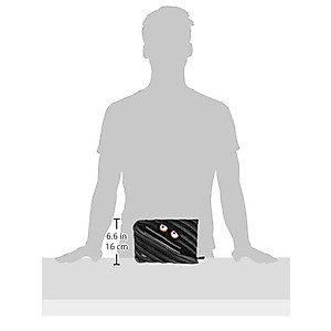 ZIPIT Wildlings Large Pencil Case for Kids | Pencil Pouch for School, College and Office | Pencil Bag for Boys & Girls (Black)