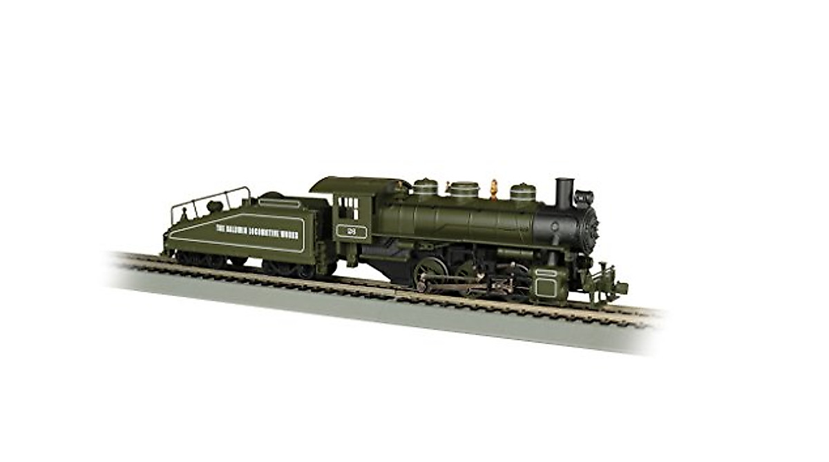 Bachmann Steam Style DCC Locomotive | HO Scale Model with Smoke & Lights