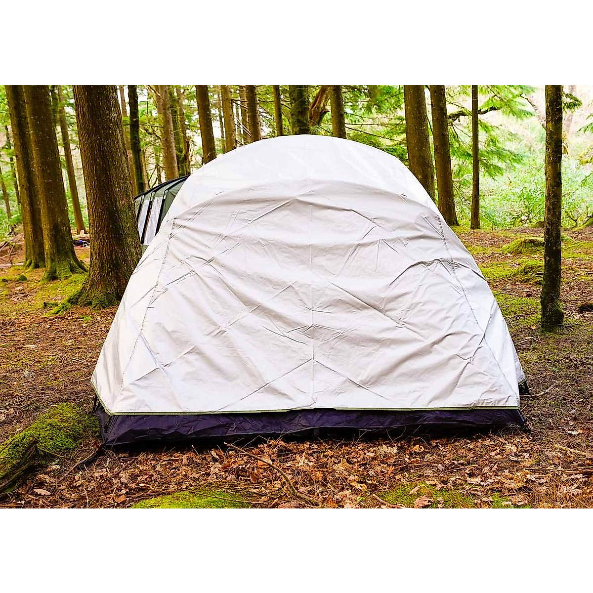 Crua Outdoors Reflective Flysheet for Crua Tri Tent - Portable and Double-Sided Tri Reflective Flysheet to Keep You Warm in The Winter & Cool in The Summer