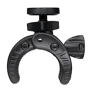 Mob Armor MobNetic Claw with 360° Rotation - Bar Mount for Golf Carts, Strollers, or Any enclsoed cab Vehicle with Round or Square Tubes- Universal Car Magnetic Phone Mount, Assembled in USA - Black