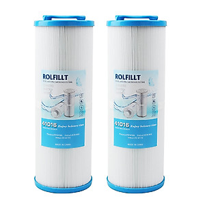 ROLFILLT 4CH-949 Spa Filter Replaces Unicel 4CH-949, Pleatco PWW50L, Filbur FC-0172, SD-01143, 817-4050, Rising Dragon 50, Waterway Teleweir 50 sqft Filter Cartridge 2 Pack