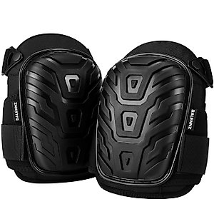BALENNZ Professional Knee Pads for Work - Heavy Duty Foam Padding Gel Construction Knee Pads with Strong Double Straps – Comfortable Knee Protection for Indoor and Outdoor Use (Knee High)