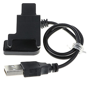 Prettyia Replacement Universal 3 Pin USB Cable Charging Cable Wristband Watch