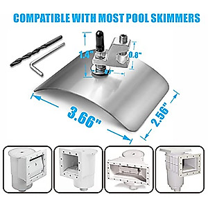 Pool Bonding Kits, BWB680AG Above Ground Pool Skimmer, Compatible with Most Skimmers, in Direct Contact with Pool Water at All Times