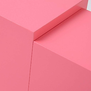 DANNI Preschool Children Math Teaching Aids Montessori Professional Pink Tower Without Stand 1 cm to 10 cm Early Childhood Education Toy