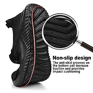 Feethit Mens Slip On Running Shoes Breathable Lightweight Comfortable Fashion Non Slip Sneakers for Men