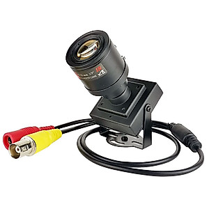 Vanxse CCTV 960H 1000TVL HD Mini Spy Security Camera 2.8-12mm Varifocal Lens Indoor Surveillance Camera