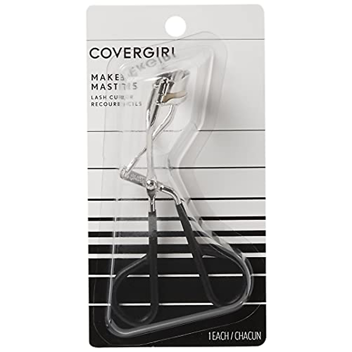 COVERGIRL Makeup Masters Eyelash Curler, Easy to Use, High Drama Lashes, 1 Count, Gentle and Easy Way to Curl Lashes, High Impact Lashes, Eye-Opening Effects