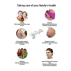 Bidet Attachment for Toilet, Smart Bidet Sprayer with 2 Retractable Self Cleaning Nozzle, Hygienic Toilet Bidet for Men Women, Fresh Cold Water Sprayer, Adjustable Water Pressure (1/2)