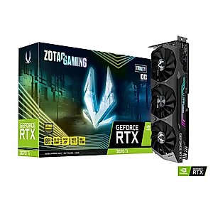 ZOTAC GeForce RTX™ 3070 Ti Trinity OC 8GB GDDR6X 256-bit 19 Gbps PCIE 4.0 Gaming Graphics Card, IceStorm 2.0 Advanced Cooling, Spectra 2.0 RGB Lighting, ZT-A30710J-10P