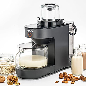 JOYOUNG Blender Fully Automatic, Soy Milk Maker, Glass Blender Cold and Hot with 8 Presets, Self-cleaning Blenders for Kitchen, Soup Maker, Almond Milk, Oat Milk, Shakes and Smoothies, Soy Milk.