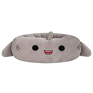 Squishmallows 24-Inch Gordon Shark Pet Bed - Medium Ultrasoft Official Squishmallows Plush Pet Bed