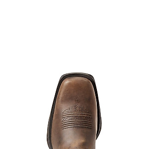 ARIAT BMVY9 Mens Rambler Patriot Western Boot Distressed Brown 11