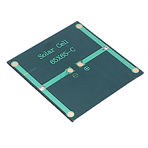 Solar Panel, Polysilicon Solar Charging Board 0.6W 3V for Small Household Lighting System