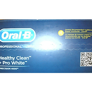 Oral-B Healthy Clean and ProWhite Precision 4000 Rechargeable Electric Toothbrush, 1 Count