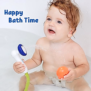HEMRLY Bath Toys, Baby Girl Toys Bath Toys, Baby Girl Toys Bathtub Toys, Bath Toys for Toddlers Elephant Shower, Baby Bath Toy Spray Water for Baby
