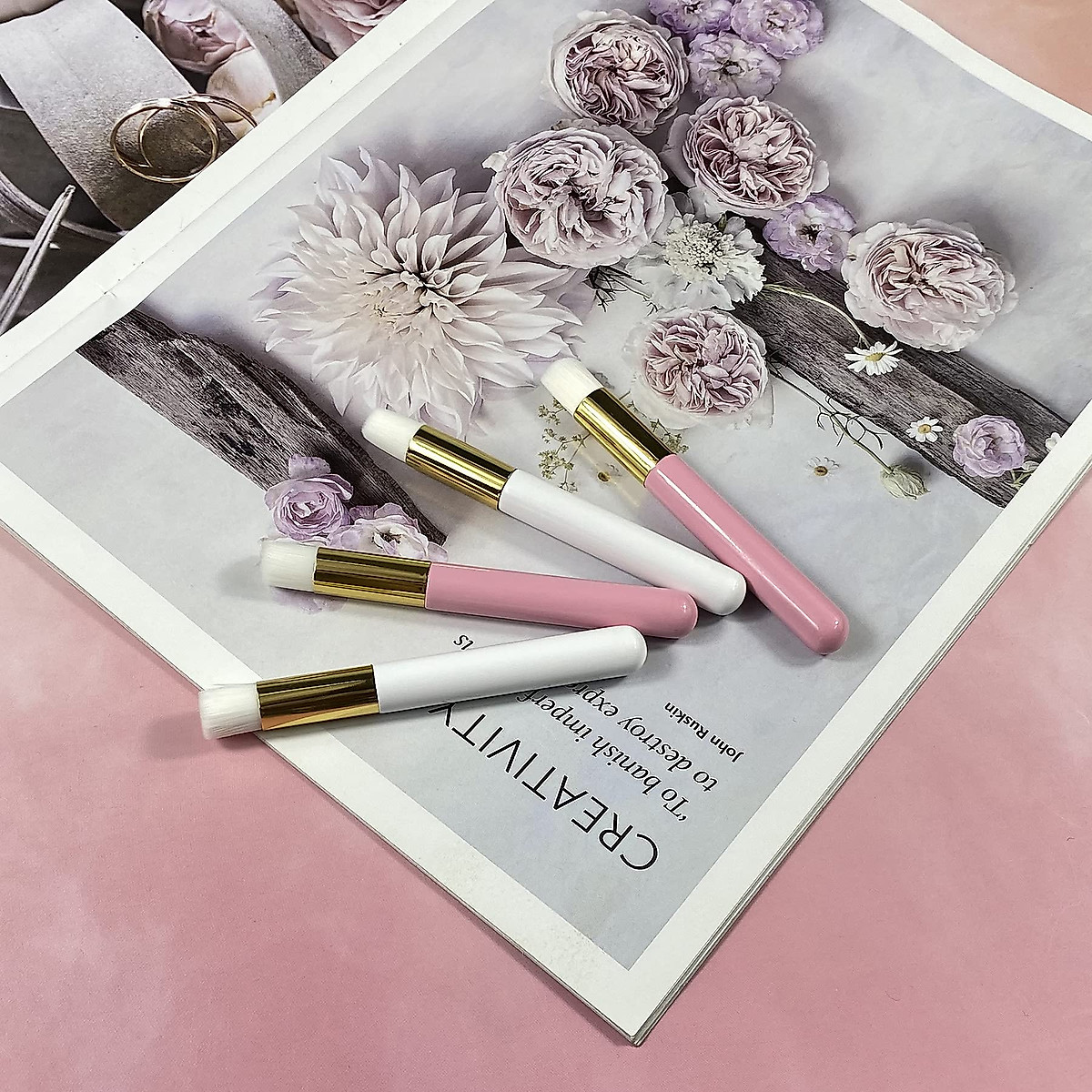 4 Pcs Lash Shampoo Brushes Eyelash Extension Nose Pore Blackhead Facial Deep Cleaning Washing Brush Tools for Women