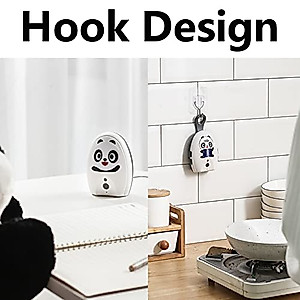 TimeFlys Audio Baby Monitor Twin Mustang Panda,Two-Way Talk,Long Range up to 1000 ft, Rechargeable Battery,Temperature Monitoring and Warning,Lullabies,Vibration,LCD Display,Night Light