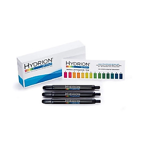 Micro Essential Lab P-12M Hydrion Insta-Chek Surface pH Pencils, 0 - 13 pH (Pack Of 3)