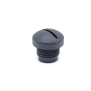 Elecbee 5PCS M12 Protective Cap Plastic for Panel-Mount Sockets