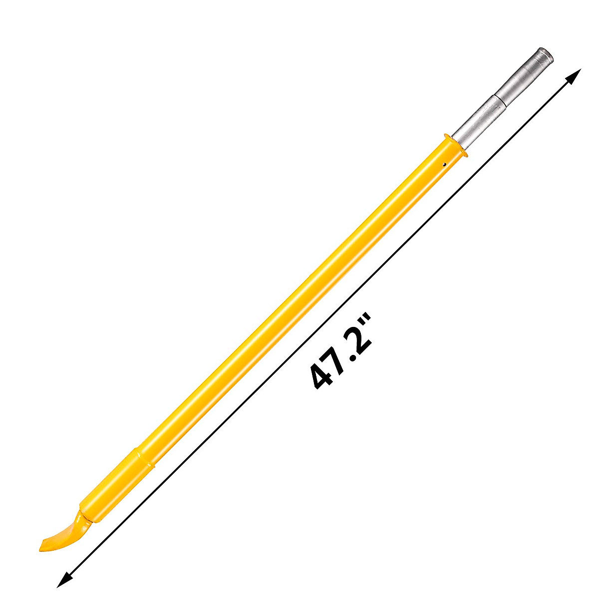 VEVOR Tire Slide Hammer Cast-Steel Bead Breaker Slide Hammer 1.5-Inch Diameter Tire Bead Breaker Slide Hammer 50-Inch Length Tire Breaker Bar Yellow, Heavy Duty Bead Breaker, for Car Truck Trailer