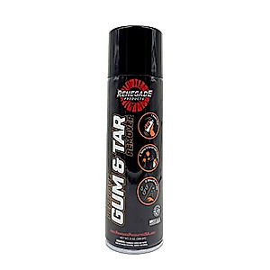 Renegade Products Concentrated Gum and Tar Remover, Good for Asphalt (Works with Foam Cannons, Foam Guns or Bucket Washes) Safe for Car Wash, Truck Wash, Motorcycles, RVs & More, 16 fl. Oz