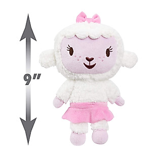 Disney Junior Music Lullabies 9-inch Doc McStuffins & Lambie 2-Piece Plush Set, Kids Toys for Ages 18 Month by Just Play
