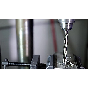 Drill America 60 Piece m42 Cobalt Screw Machine (Stub) Drill Bit Set (Wire Sizes: #1 - #60), D/ASTCO Series